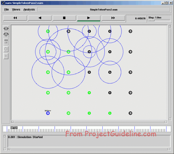 Visualizing Ns 3 Simulation Using Netanim Visualization Tool