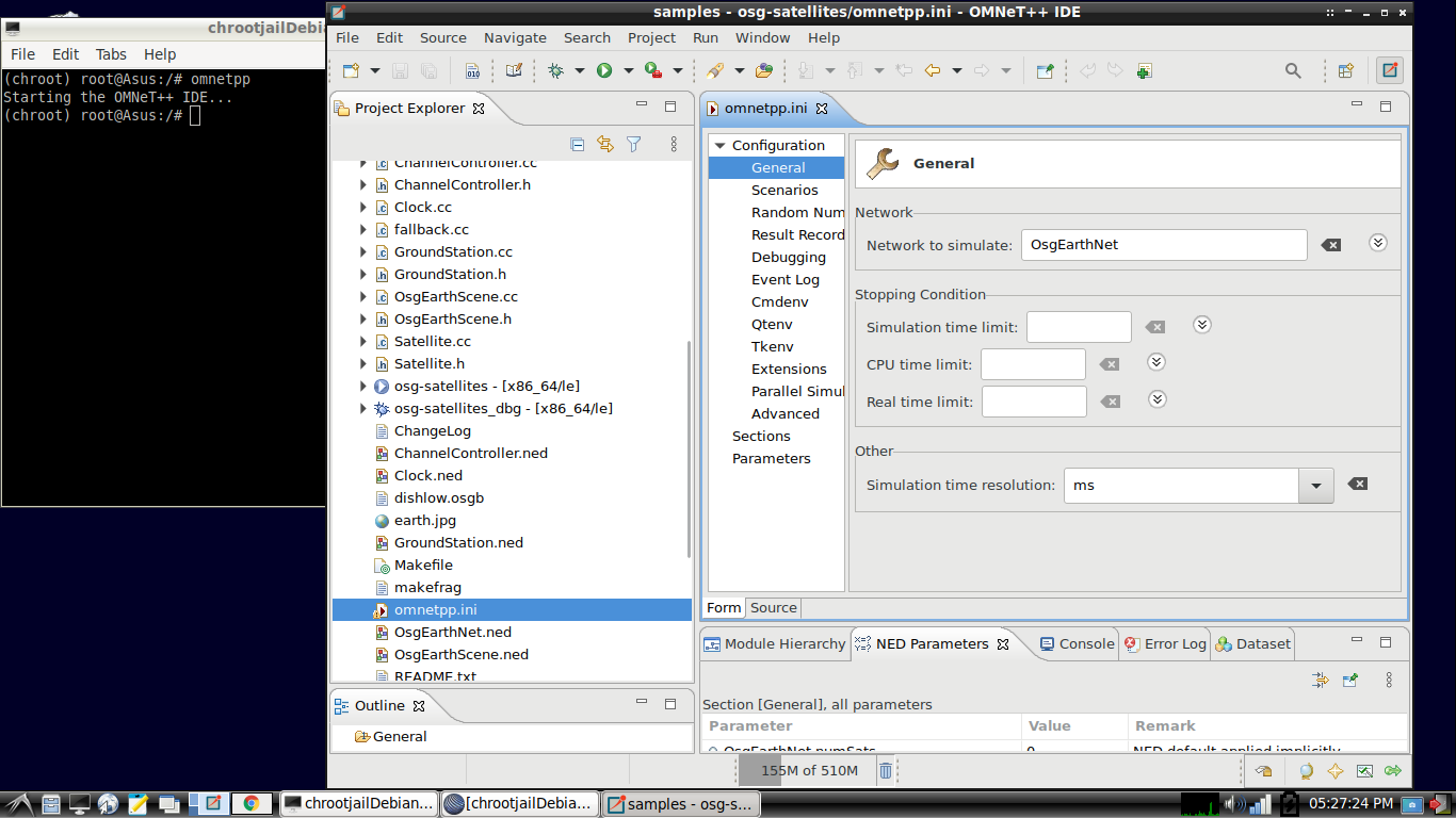 Installing Omnet++ in Debian 9 chroot Jail Under Debian 11