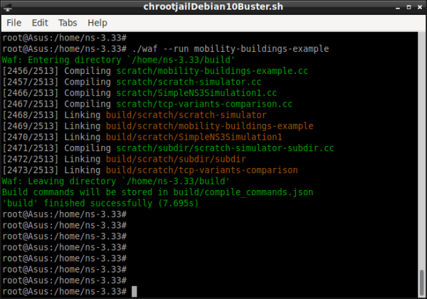 Installing NetSimulyzer 3D Addon Module in ns-3 under Debian