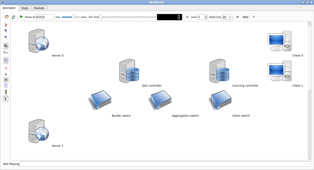 Doing Software-Defined Networking(SDN) Simulation under ns-3