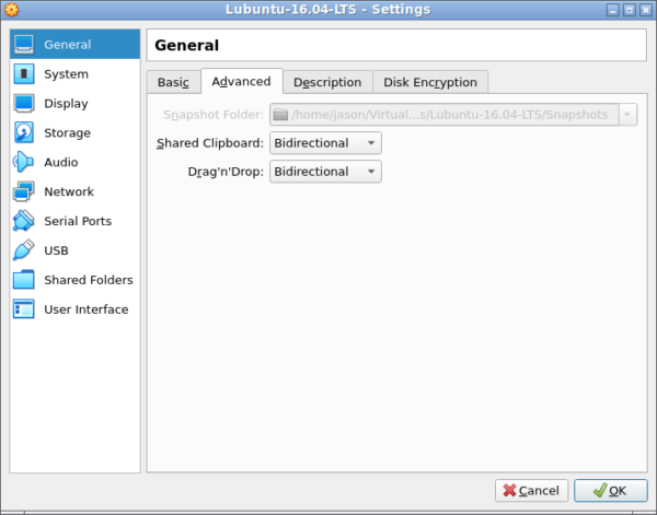 Installing Old Linux In Virtualbox And Sharing Host Folders