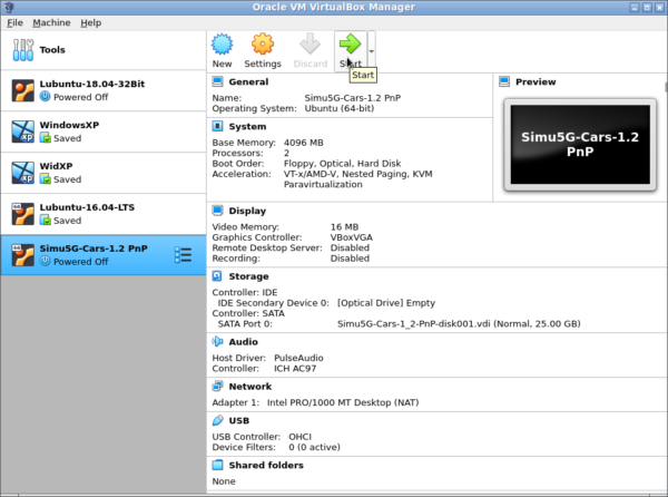 Simulation of 5G Networks under Omnet++ and Simu5G simulator