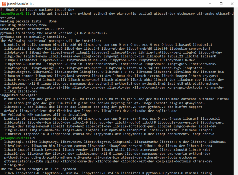 Installing ns-3 and NetAnim Under New Windows 11 Using WSL2