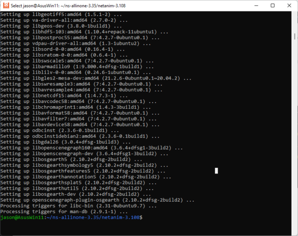 Installing OMNet++ IDE Under new Windows11 Version Using WSL