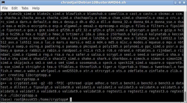 Installing and Using Cryptography under Linux using Crypto++