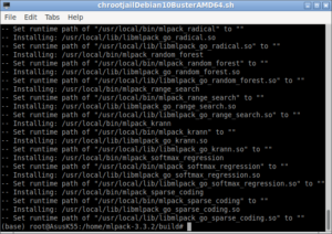 Implementing machine learning functions in ns-3 using ml