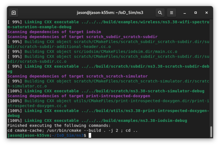 Installing NetSimulyzer for Visualising IoD_Sim FANET in 3D.