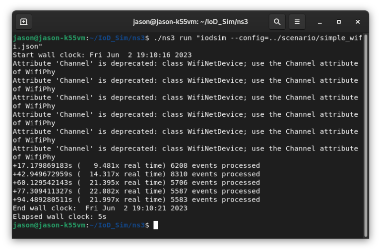 Installing NetSimulyzer for Visualising IoD_Sim FANET in 3D.