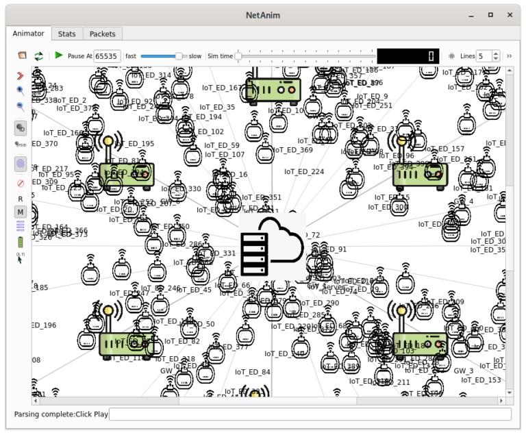 Visualizing ns-3 Simulation using NetAnim Visualization Tool Visualizing ns-3 Simulation using NetAnim Visualization Tool